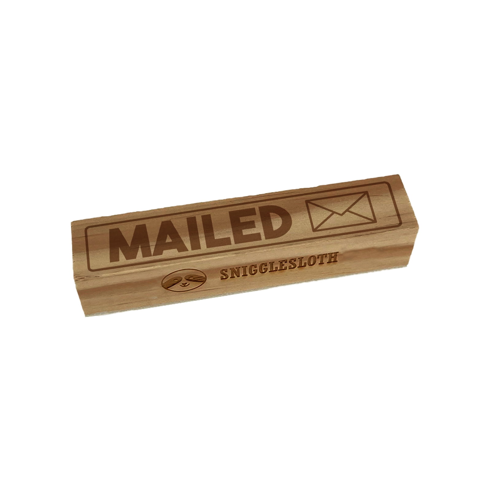 Mailed Office Filing Envelope Rectangle Rubber Stamp Stamping ...