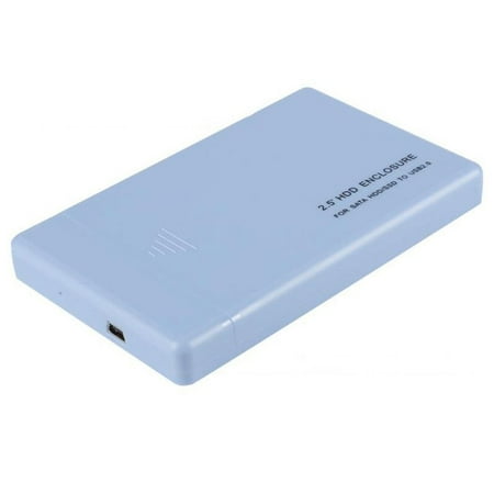 External Drive HDD Mobile Disk Box USB 2.0 Portable Laptop SATA 2.5 ...