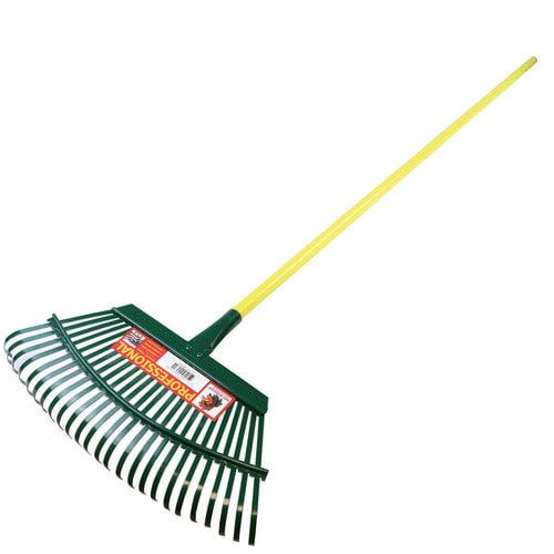 Red Rooster® Fan Lawn Rake, Steel Handle - Walmart.com