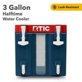 RTIC Halftime Large 3 Gallon Sports Insulated Water Cooler with Ice ...
