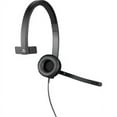 Logitech H650e USB Single-Ear Corded Headset, 981-000513 - Walmart.com