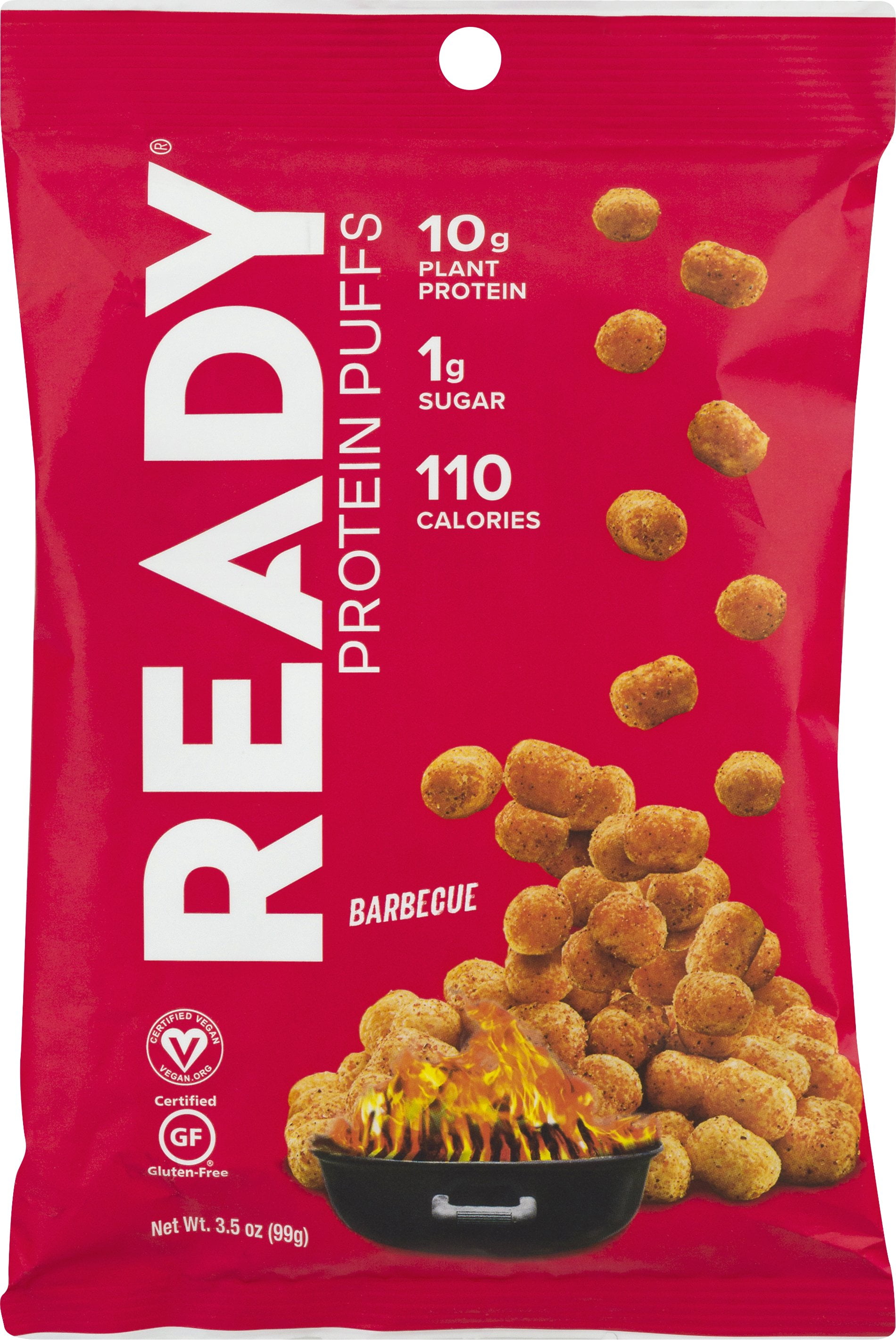 Ready Protein Puffs (10g protein), Barbecue, 6 bags - Walmart.com