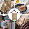 2 Pack Yellow Bamboos Kitchen Towels Natural Vintage Bamboos Tree Plant ...
