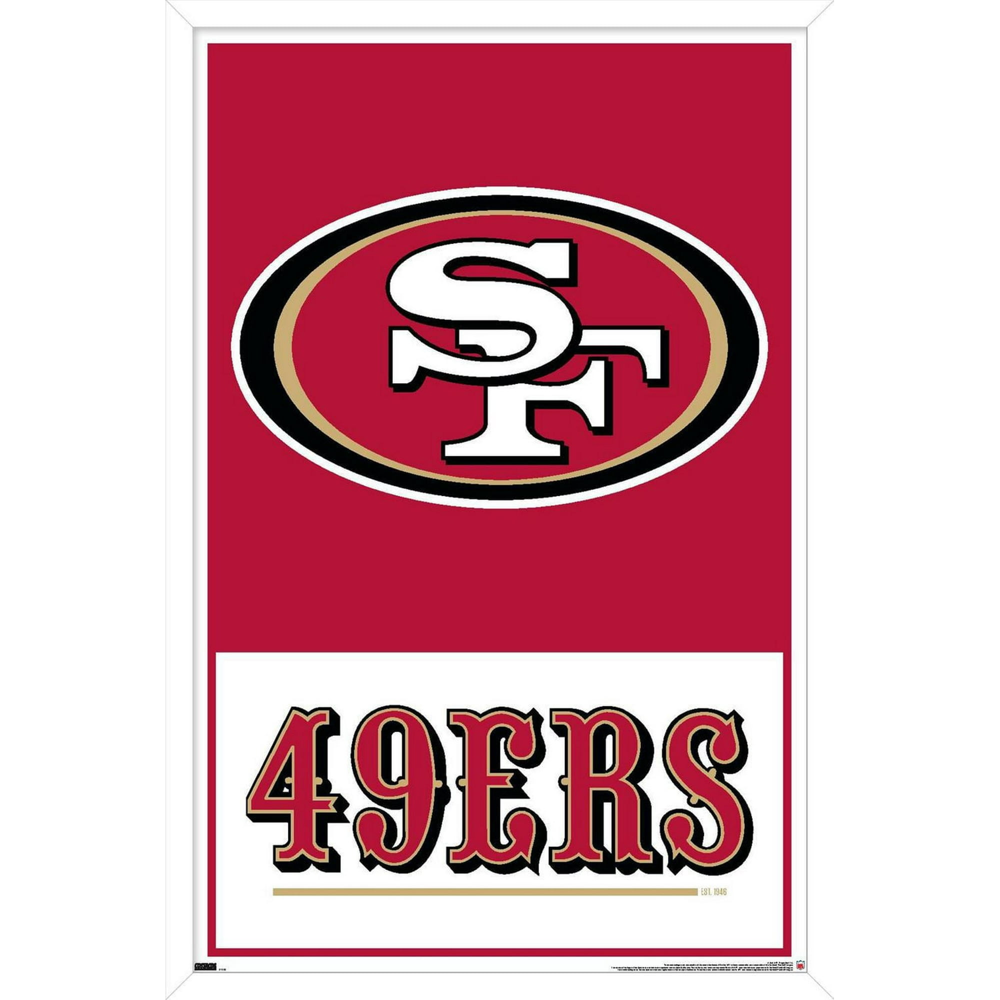 Click here for Trends International Nfl San Francisco 49ers - Log... prices