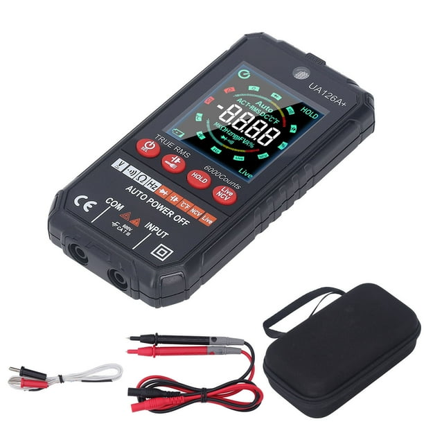 LLC UA126A+ Smart Screen Multimeter Full Automatic Digital Display Volt ...