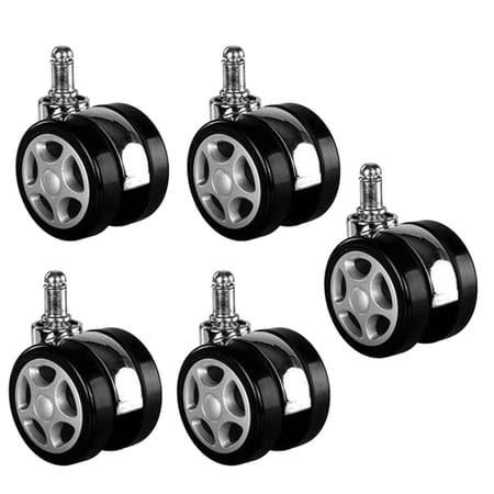 Caster Wheels,Office Chair Wheels 2 Inch Universal Rotating,Computer ...
