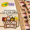 Crayola Colored Pencil Set, 150 Ct, Colors of the World, Pre-Sharpened ...
