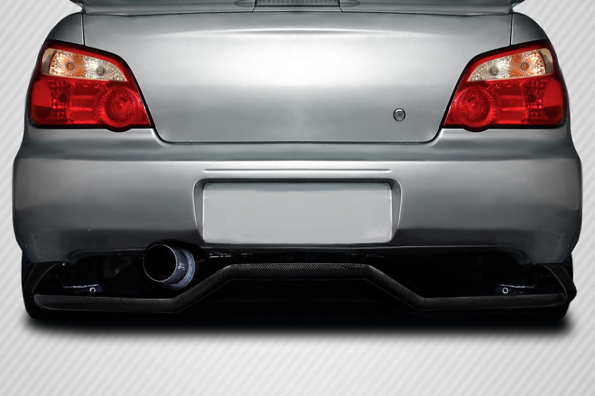 2002-2007 Subaru Impreza WRX STI 4DR Carbon Creations VTX Rear Diffuser ...
