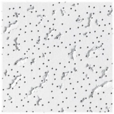 USG R2310 Radar 2x4 Ft. X 5/8 In. Mineral Fiber Ceiling Panel, 8 Tiles ...