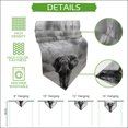 Gray Elephant Retro Table Runner Linen Burlap Table Runner 90 Inches ...