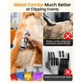 oneisall Dog Clippers for Grooming Thick Hair Professional,Cordless/Low ...
