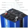 2000W Continuous/ 4000W Peak Power Inverter 3 AC Outlets 12V to 110V ...