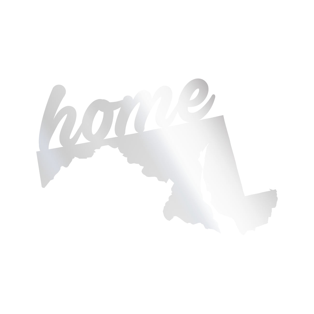Maryland Home Sticker Decal Die Cut - Self Adhesive Vinyl ...