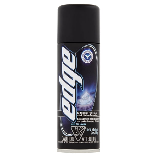 Edge Sensitive Skin Pro Relief Shave Gel for Men with Oatmeal ...