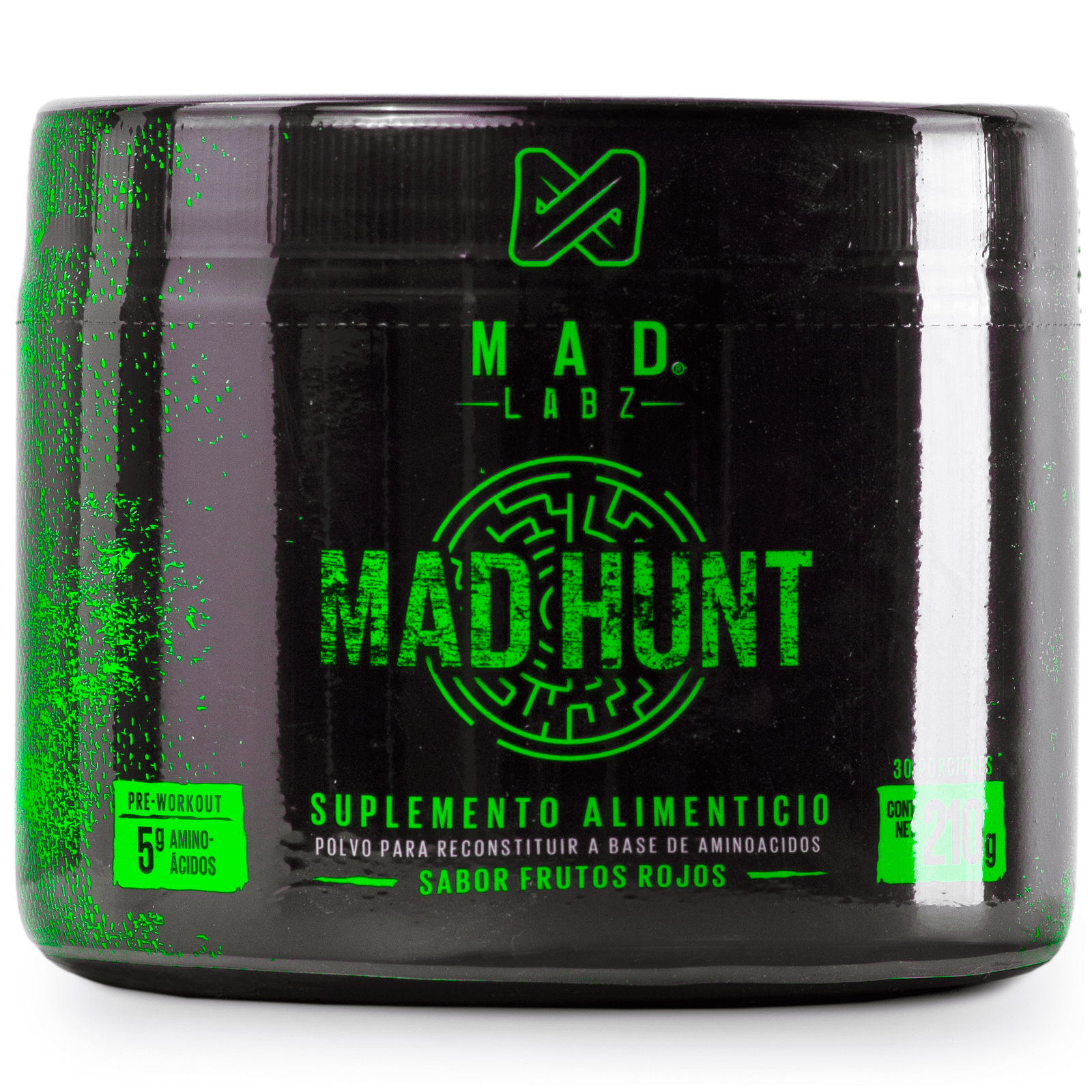 Mad Labz, Mad Hunt, Pre Workout, 210g, 30 Servicios, Oxido MAD LABZ Mad Hunt | Bodega Aurrera en ...