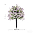 BAOPAI 55cm Artificial Flower Arrangement Realistic Faux Flower Bouquet ...