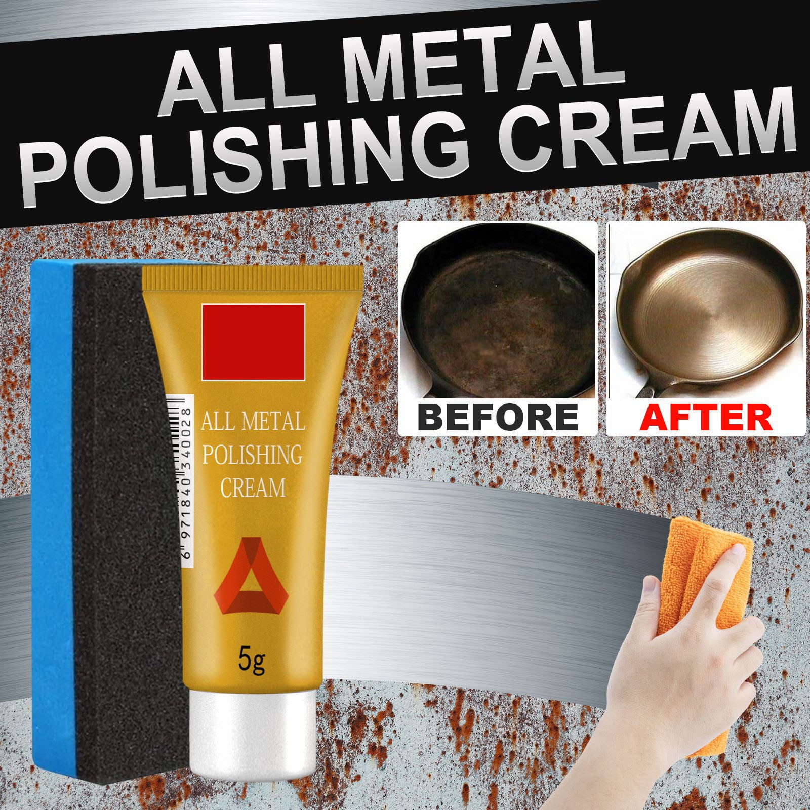 Metal Paste Copper Tire Removal Kitchen Metal Multifunctional Cleaning ...