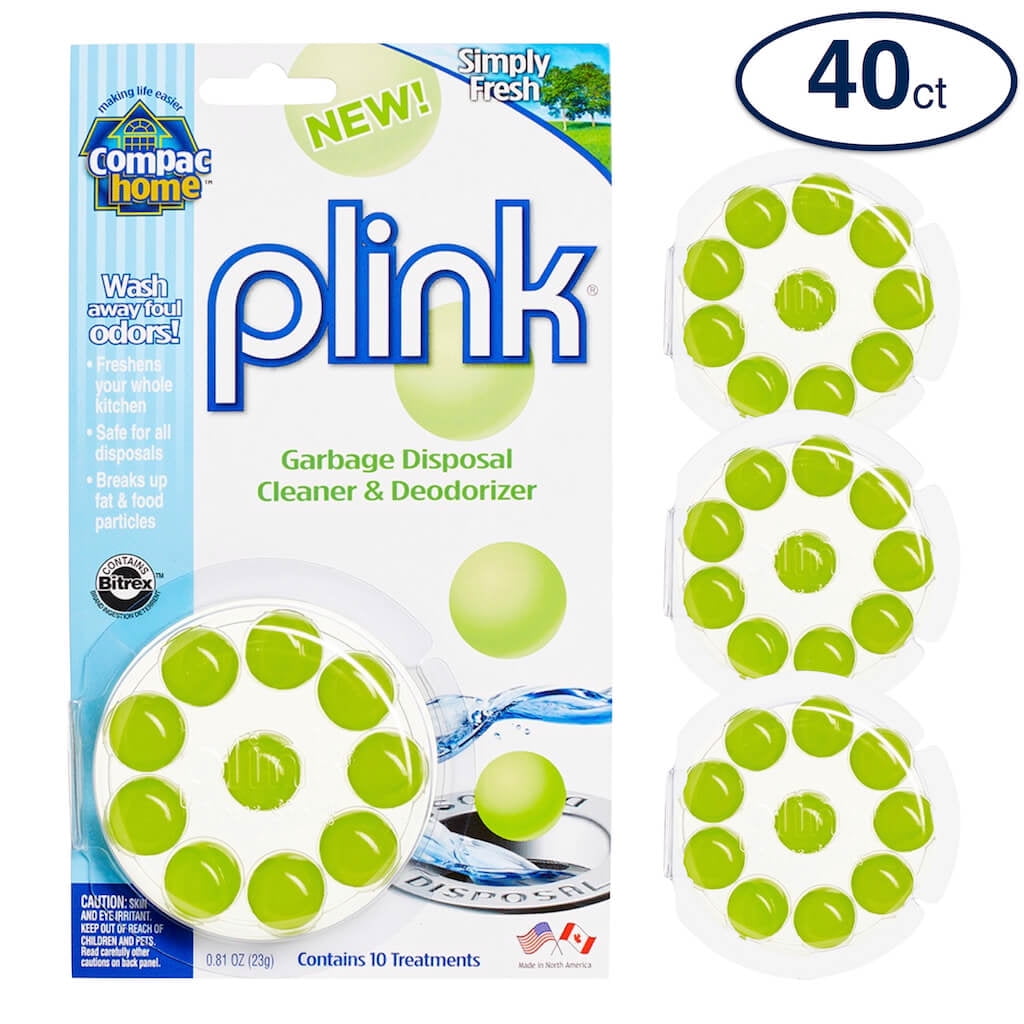 Compac Home Plink Garbage Disposal Cleaner and Deodorizer, Freshens ...