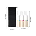 Smores Sticks for Fire Pit Long - Marshmallow Roasting Sticks Smores ...