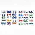 Hello Hobby Fun Glitter Sticker Eyes and Googly Eyes, Multi-Color, 180 ...