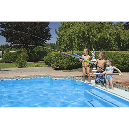 Poolmaster 72571 Water Pop Dual Pack Hot Shots Power Launchers, 24 Inch ...