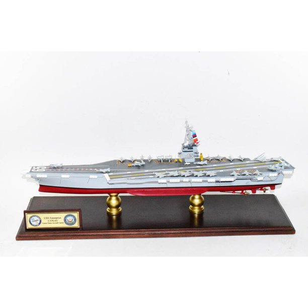 USS Enterprise (CVN-65) Aircraft Carrier Model - 24 inch,Navy,Scale ...