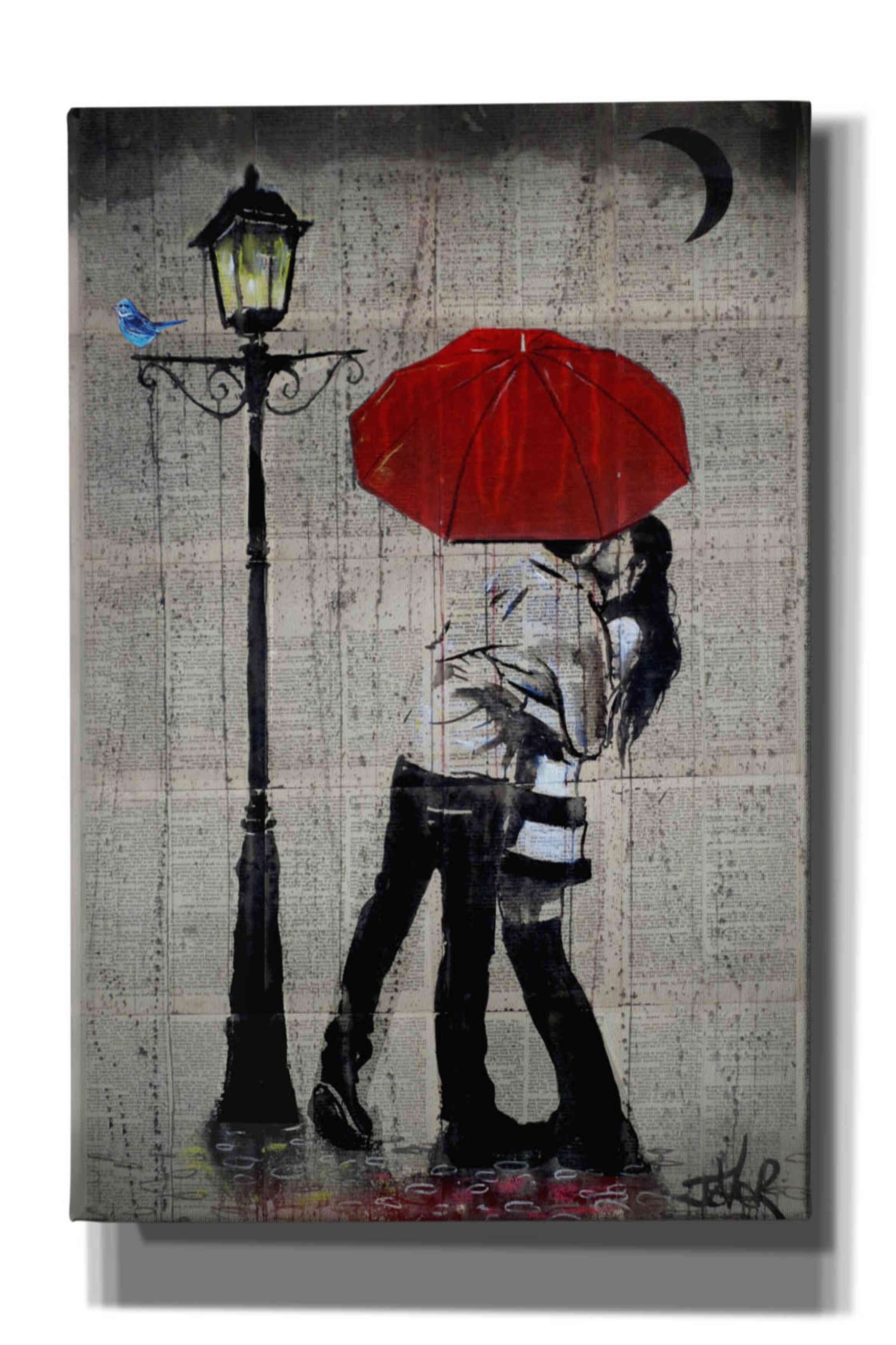 Epic Graffiti 'Rainrain' by Loui Jover, Canvas Wall Art, 12"x18 ...