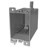 C2G Wiremold Uniduct Single Gang Deep Junction Box - Ivory - cable ...