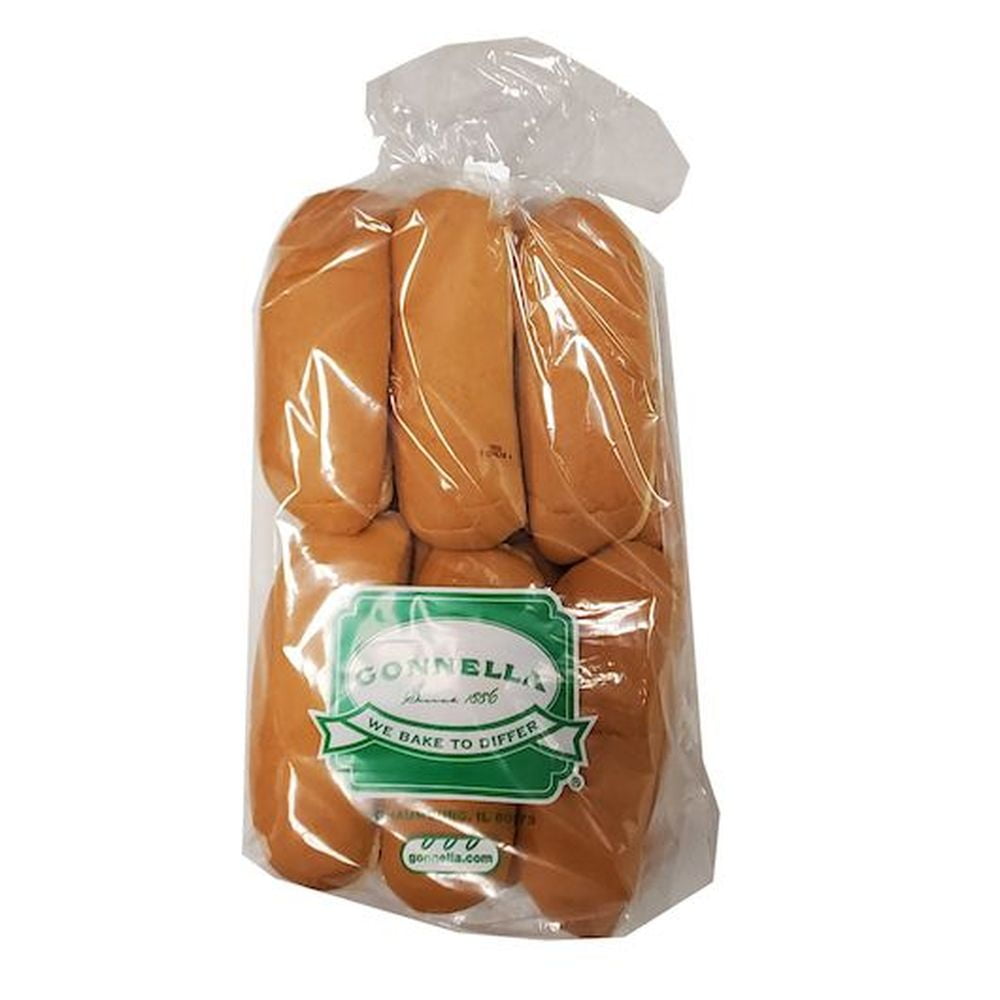 Gonnella Plain Hot Dog -- 120 per case - Walmart.com