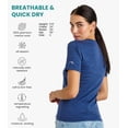 Merino.tech Women's Short Sleeve T-Shirt - Merino Wool Tee with Merino ...