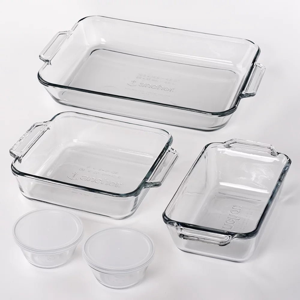 Click here for Communityratellc Glass Baking Dish Set  7 Piece Gl... prices