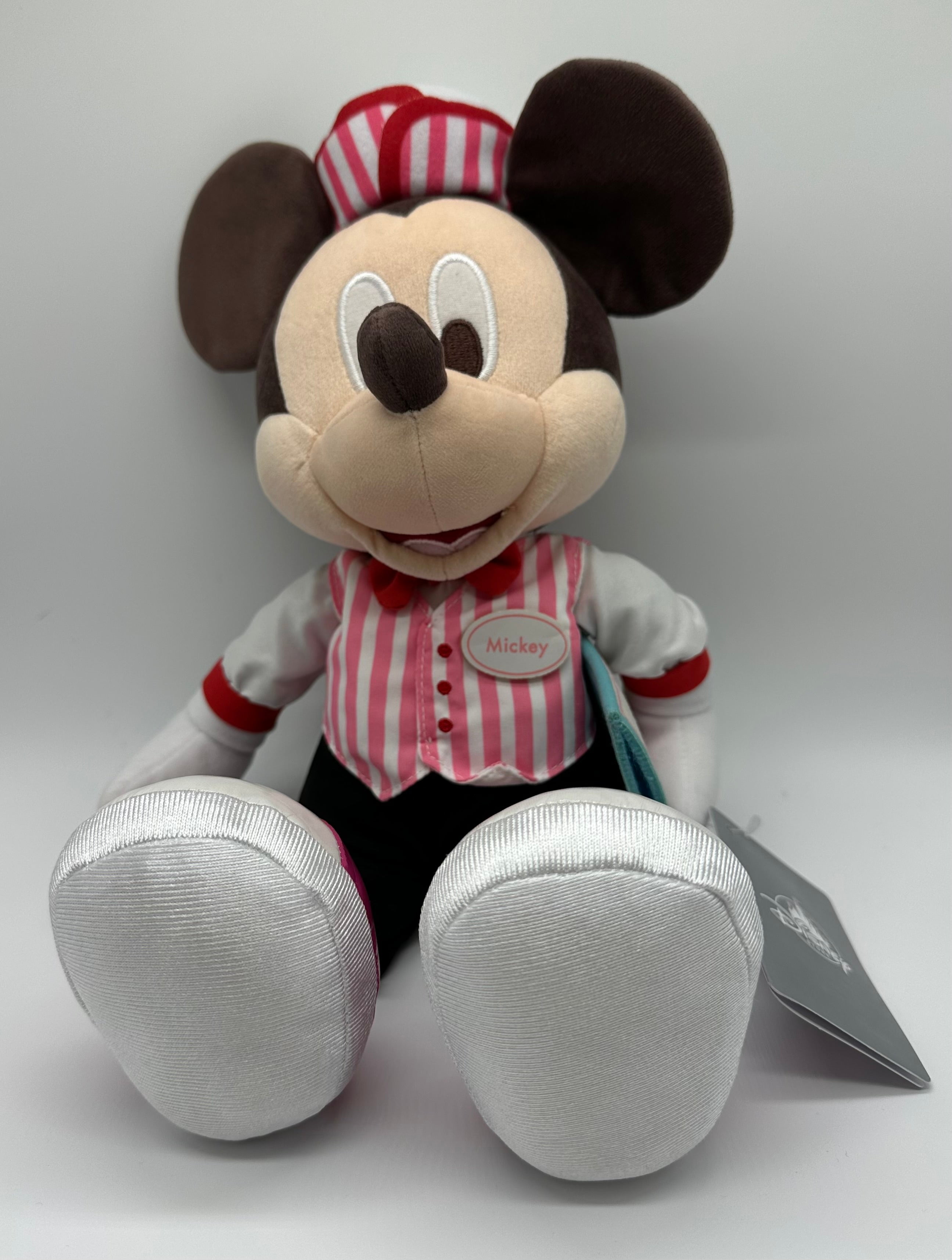 Disney Store Hong Kong Mickey Waiter Ice Cream Plush New with Tag ...