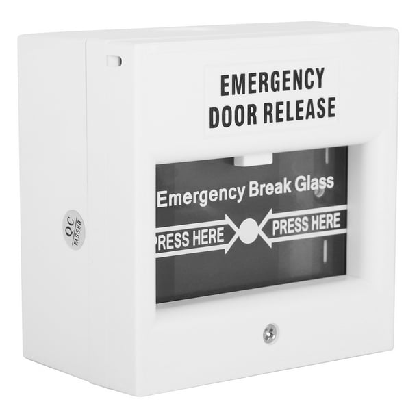 Alarm Button, White Break Alarm Button, With Installation Kit For ...