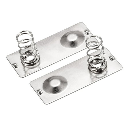 Battery Spring Plate AA Battery Spring Contact Nickel Plate 27mmx11.6mm ...