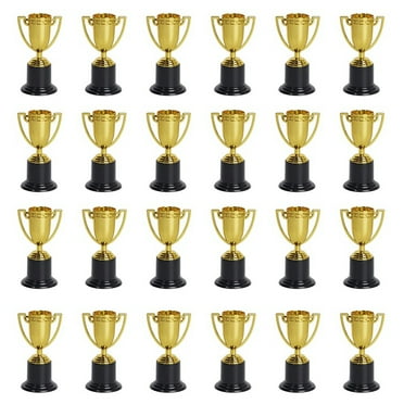3pcs Mini Trophies Gold Trophy Award Plastic Trophies for Kids Trophy ...
