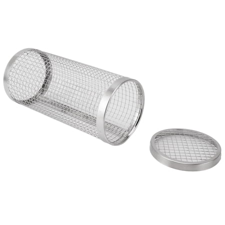 BBQ Net Tube, Rolling Grilling Basket, Grilling Basket Ever For Outdoor ...
