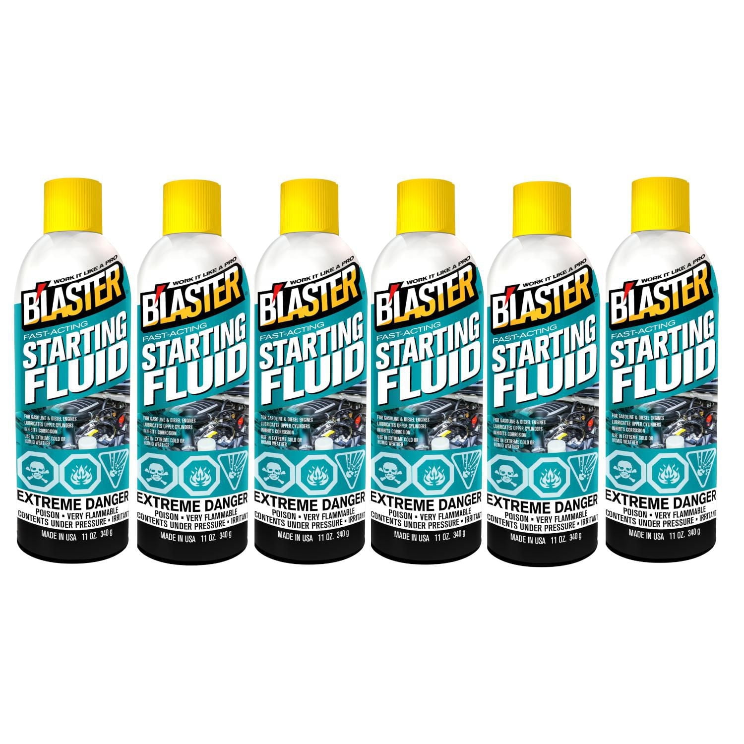 Click here for Blaster Blaster Starting Fluid - 6 Pack 11oz prices