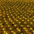 Outdoor 10ft x 6.5ft 200 Led Christmas Net Lights, 8 Modes Mesh Fairy ...