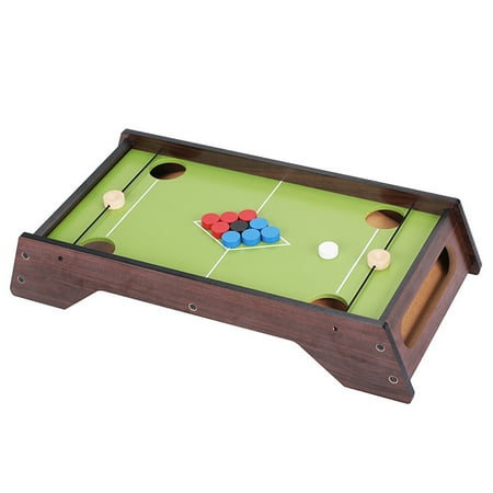 Amdohai Wooden Billiard Pool Table Game Table Billiards Game for Family ...
