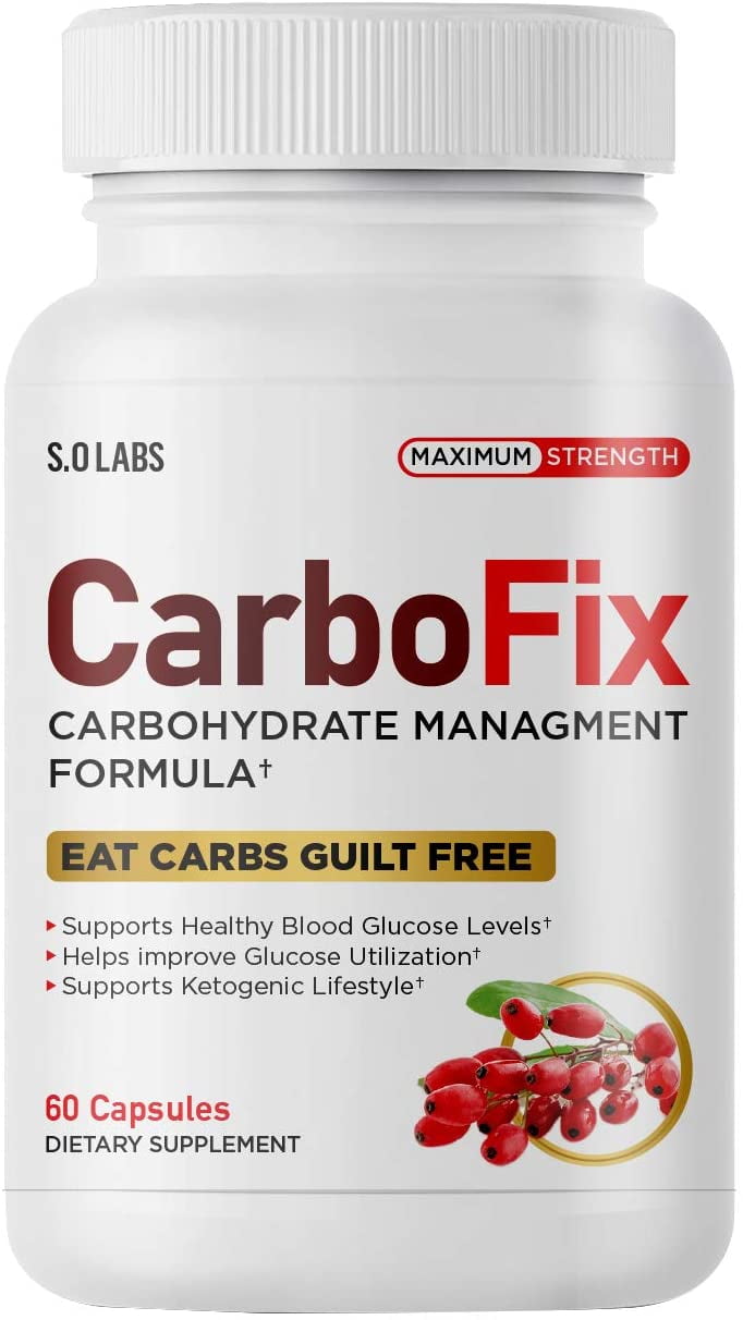 Carbofix Pills Supplement Tea Reviews Gold Solo Vida Carbo Fix (60 ...