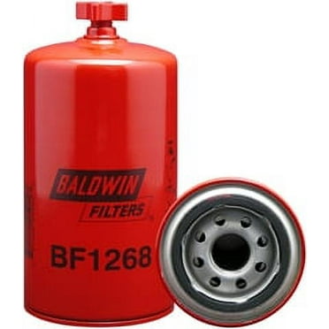 Fuel/Water Separator Spin-on with Drain Baldwin BF1214 - Walmart.com