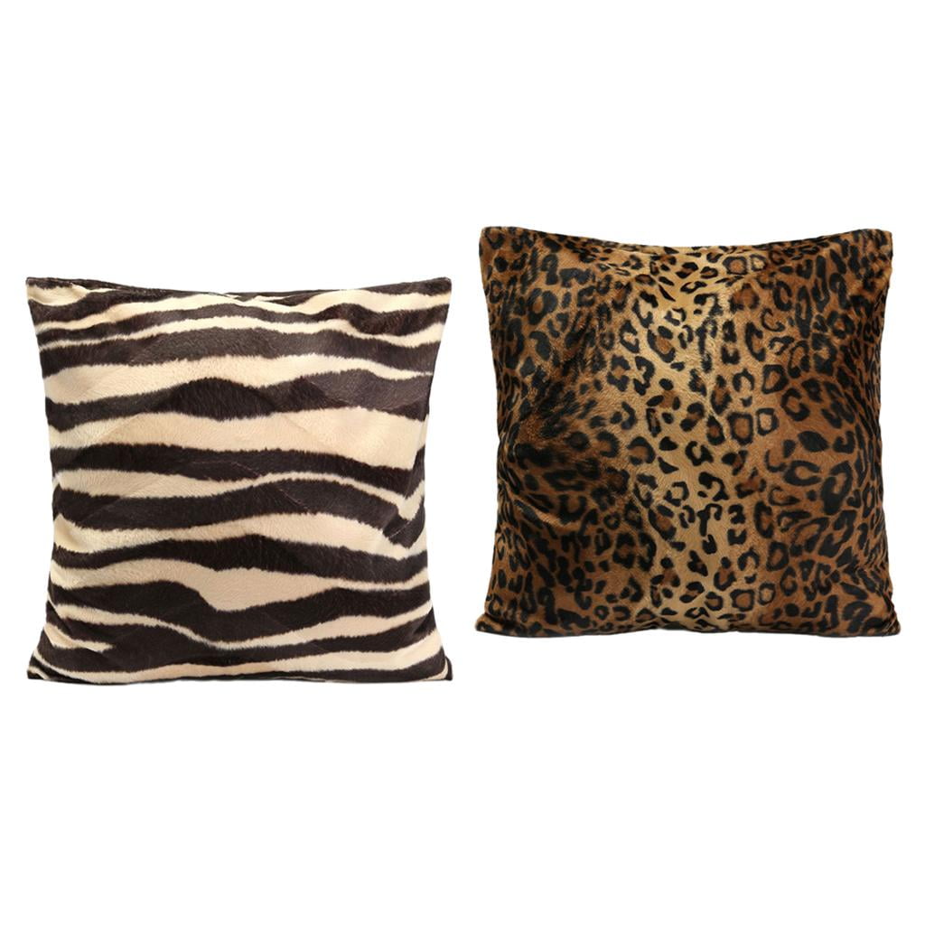 Click here for Lipstore 2pcs 45x45cm Animal Print Pillow Case Leo... prices