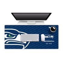 NFL Seattle Seahawks Logo Desk Pad - Keyboard & Mouse Pad - Walmart.com