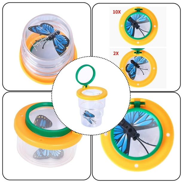 Lupa Niños Juguete Educativo Lupa Para Niños Amarillo Macarena Visor de ...