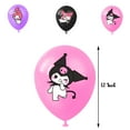 Kuromi Party Supplies Set Includes Birthday Banner,Cake Topper ...
