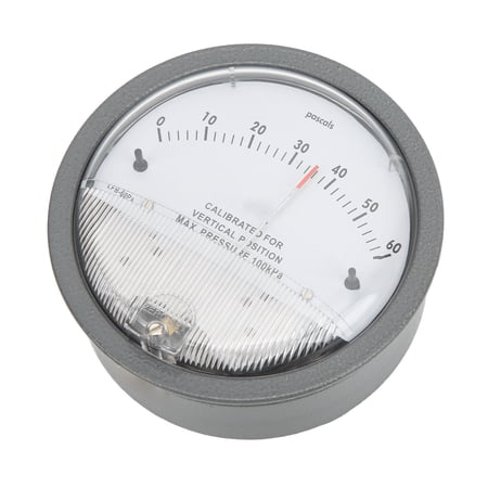 Pointer Pressure Meter, Multifunctional Differential Pressure Gauge Low ...