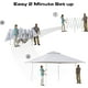 Ozark Trail 14' x 14' Instant Canopy with LED Lighting System - Walmart.com