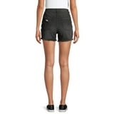 No Boundaries Juniors' High-Rise Midi Shorts - Walmart.com
