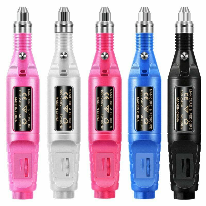 1Set Nail Power Drill Electric Manicure Machine Kit Tools Gel Polish ...