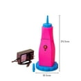 AC 100-240V Electric Long Bar Balloon Inflator Pump, Portable Balloon ...